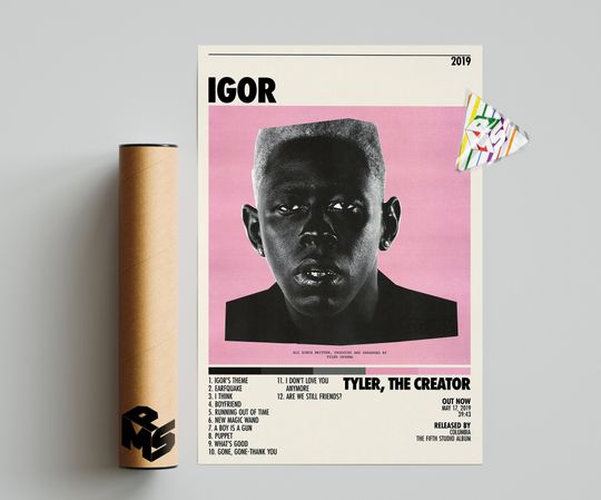 Tyler The Creator IGOR Album Cover Poster
