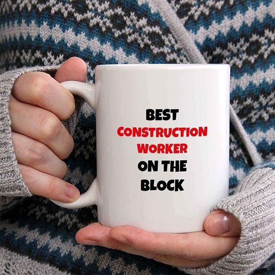 Best Construction Worker On The Block Coffee Mug