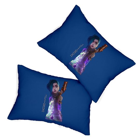Arcane Jinx League Of Legend Pillows