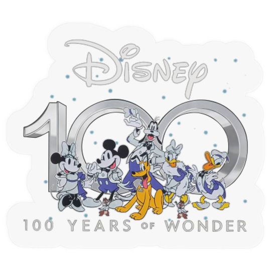 Disney 100th Anniversary Stickers, 100 Years Of Wonder Stickers