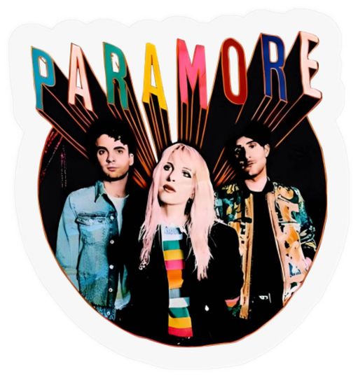 Paramore Band Stickers