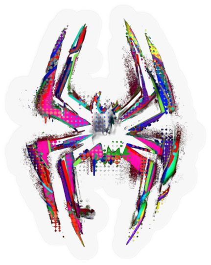 Across The Spider-Verse, Soundtrack Spiderverse Stickers, Miles Morales ...