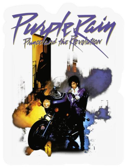 Vintage Pur Rain Stickers, Prince Stickers With Pur Rain, Prince Pur ...