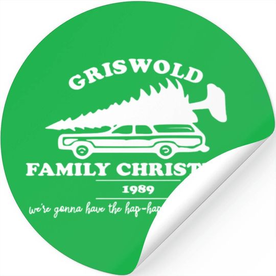 Griswold Family Christmas National Lampoons Christmas Vacation Sticker
