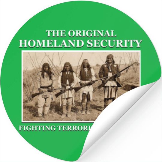 The Original Homeland Security Fighting Terrorism Stickers