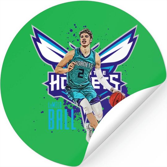LaMelo Ball Charlotte Hornets Stickers, LaMelo Ball Sticker Fan Gifts ...