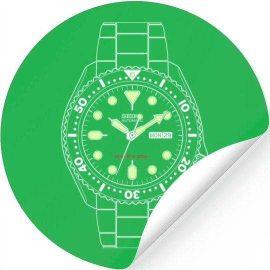 Seiko SKX 007 - Seiko Skx007 - Stickers