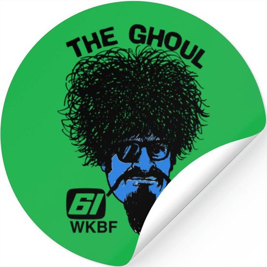 The Ghoul Channel 61 - Tv Funny Detroit Youtuber 61 Cool Wkbf - Stickers
