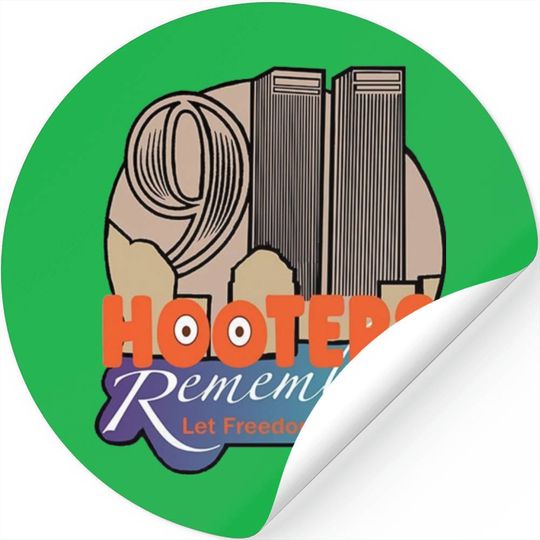 911 Hooters Stickers, Hooters Remembers Stickers, Hooters Stickers