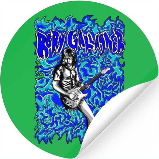 Rory Gallagher Blue - Rory Gallagher - Stickers
