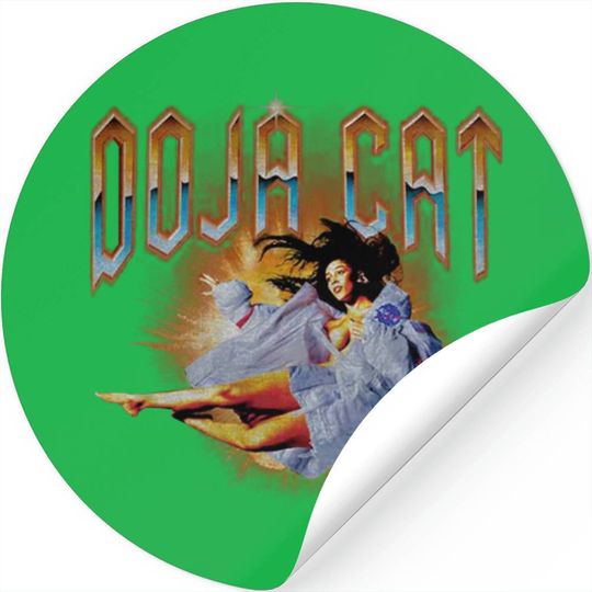 Doja Cat Sticker, Doja Cat Planet Her Space Vintage Stickers, Doja Cat ...