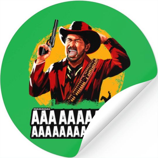 Red Enough - Red Dead Redemption 2 - Stickers