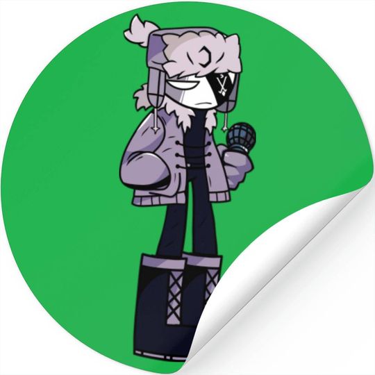 Ruv Detailed Version FNF Mod Character - Fnf - Stickers