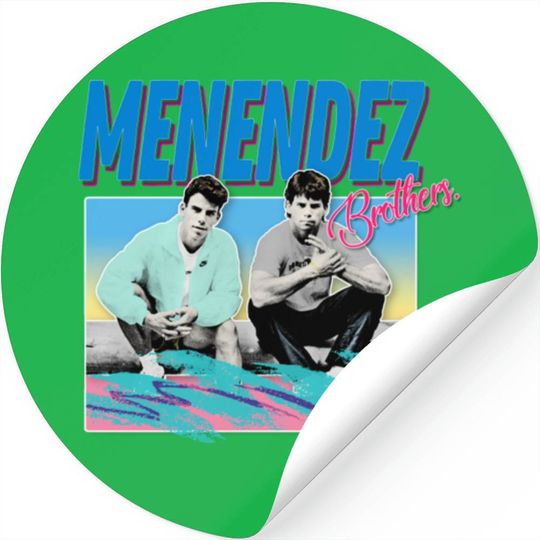 The Menendez Brothers 90s Styled Retro Graphic Design - Menendez ...