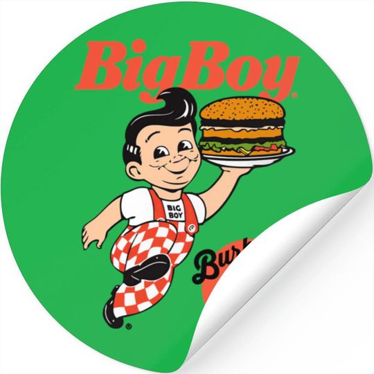 Bobs Big Boy Burger Burbank Since 1949 Stickers