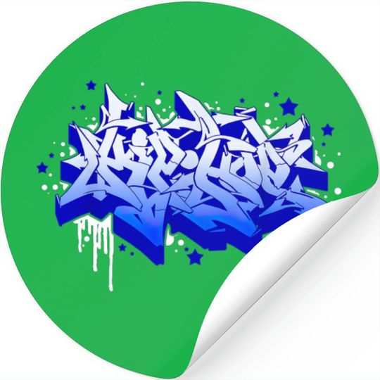 Graffiti Letter Stickers Hip Hop Wildstyle Graffiti B-Boy Graff Urban ...