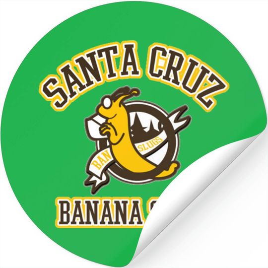 Santa Cruz Mascot Logo - Ucsc Uc Meme Logo Sport Mascot Champ - Stickers