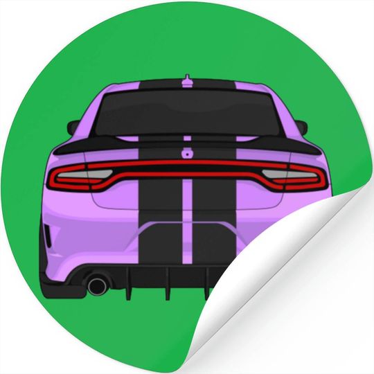 DODGE CHARGER VIOLET - Dodge Charger - Stickers