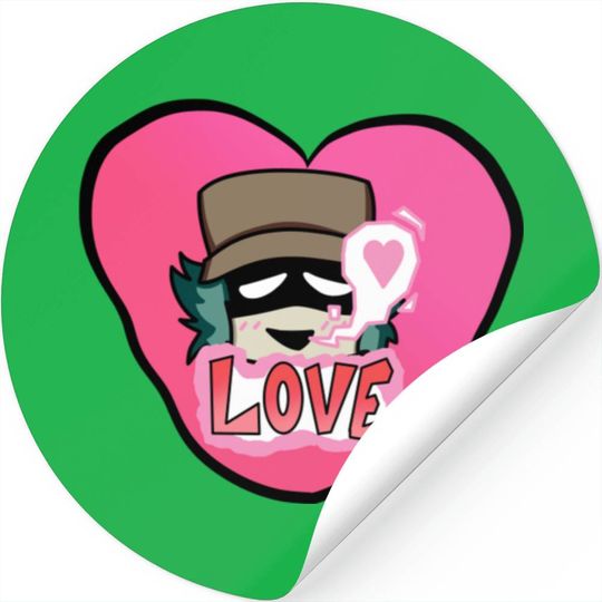 Fnf Garcello Mod Character Graffiti Love - Fnf Emoji - Stickers