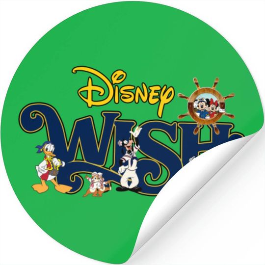 Disney Wish Stickers/Disney Cruise Stickers/Family Trip Stickers