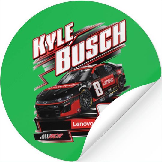 Kyle Busch Racing Stickers, 2023 Lenovo Horsepower Stickers, Racing ...