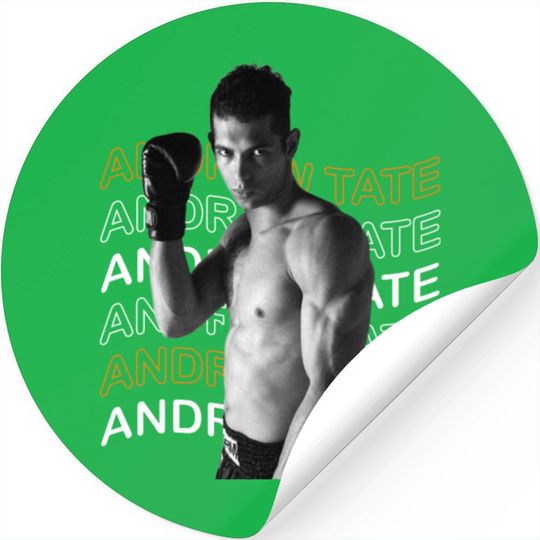Andrew Tate A Andrew Tate Classic Stickers