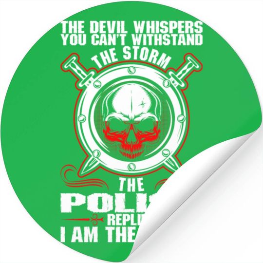 The Devil Whispers You Cant Withstand The Storm Po