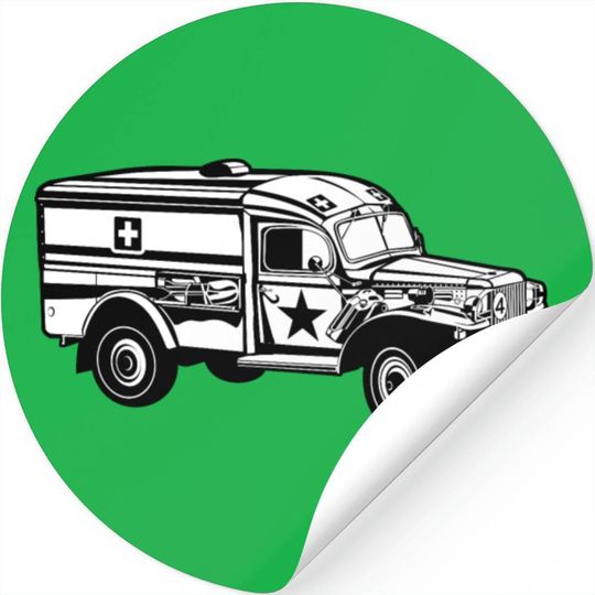 US Army Ambulance Stickers