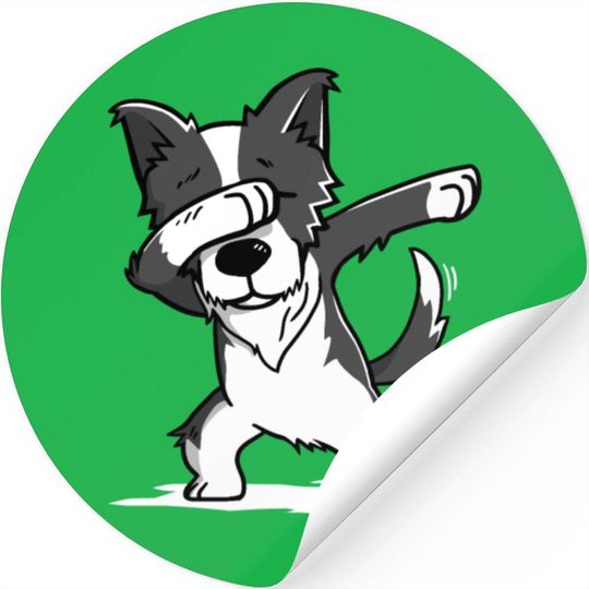 Funny Border Collie Dabbing Dog Dab Dance