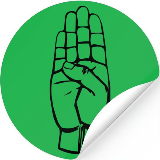 American Sign Language Letter B