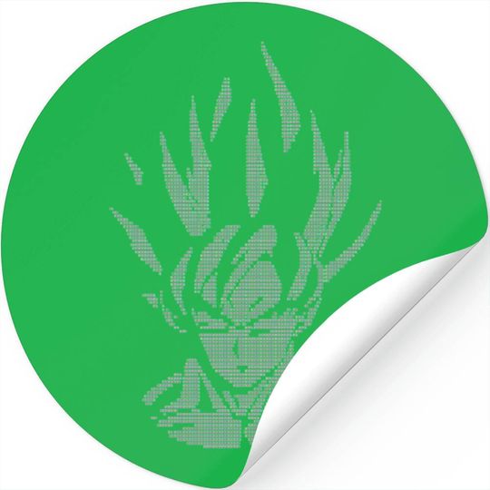 Goku Ascii Sticker