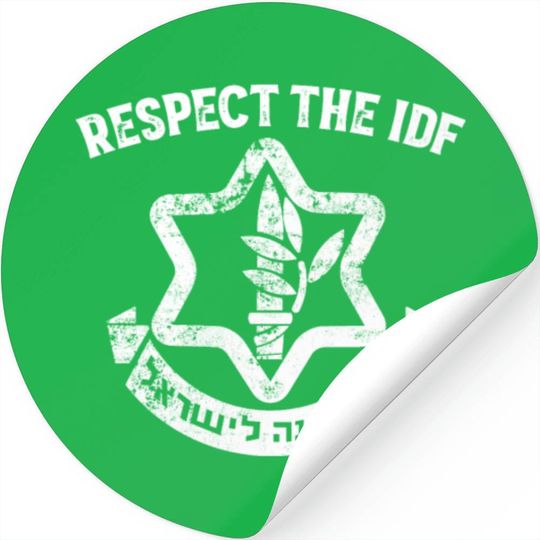Respect The IDF Stickers IDF Naval Forces Symbol