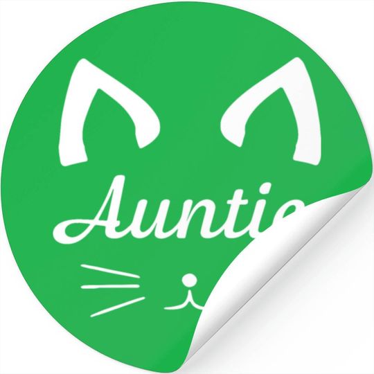 Cat Auntie Animals Funny Happy Cute My Pet Aunt