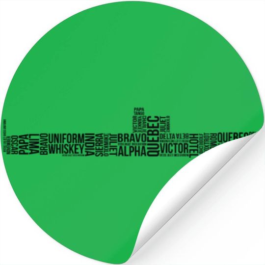 NATO Phonetic Alphabet Submarine Stickers