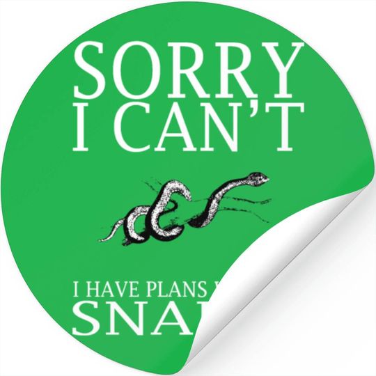 Snakes Funny Stickers