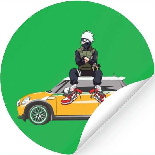 Kakashi Hatake Stickers Kakashi Hatake On Mini Cooper