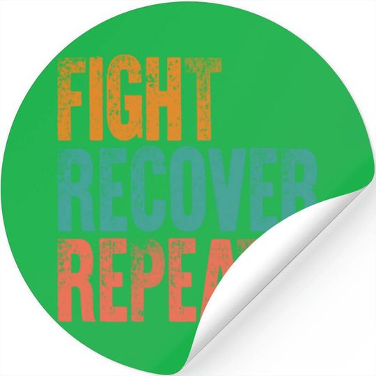 Eating Disorder Recovery Stickers Fight Recover