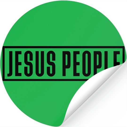 Jesus People Christian Gospel Stickers