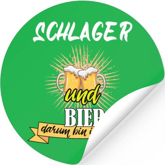 Schlager And Beer For Schlager Fans And Singers