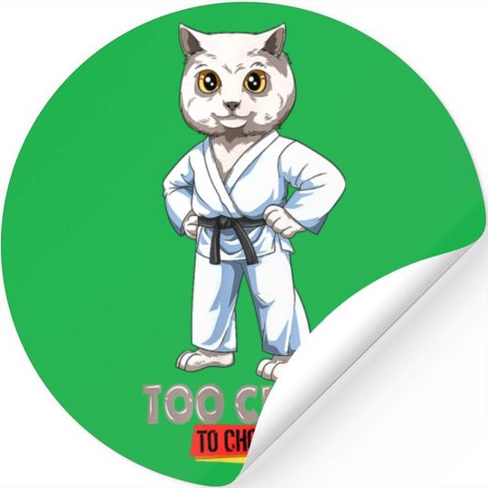 Cute British Shorthair Cat Brazilian Jiu Jitsu BJJ