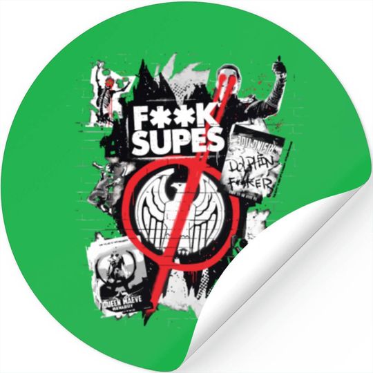 The Boys Anti-Supes Graffiti