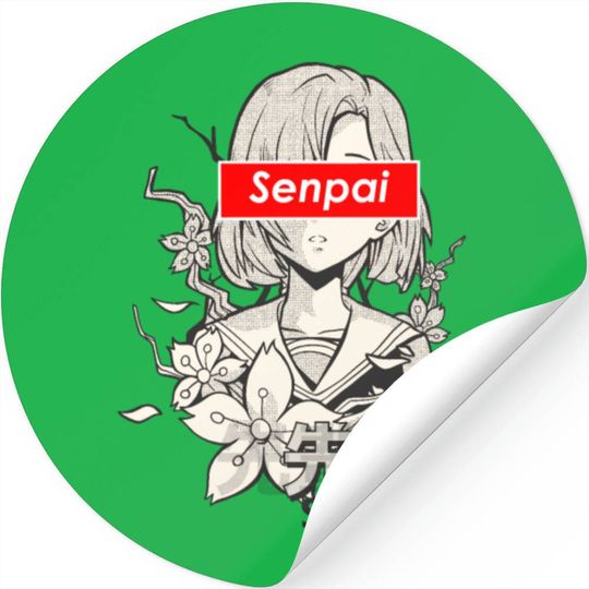 Anime Girl Senpai Waifu Manga Gift Idea