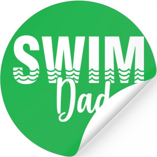 Swim Dad Swimmer Water Sports Swimming