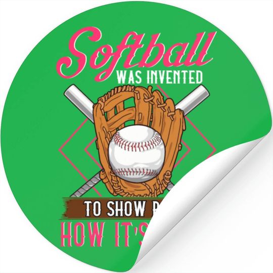 Softball Was Invented To Show Boys How It's Done