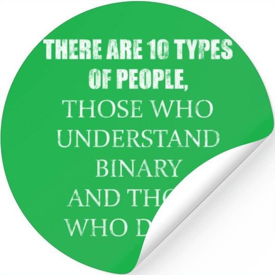 There Are 10 Types Of People, Binary Joke