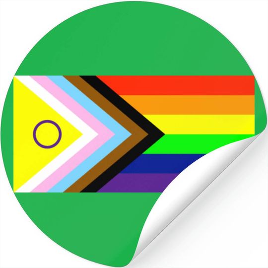 Progress Pride Flag Intersex Pride Flag 2021