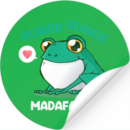 Quack Quack Madafakas Cute Frog Froggy Aesthetic