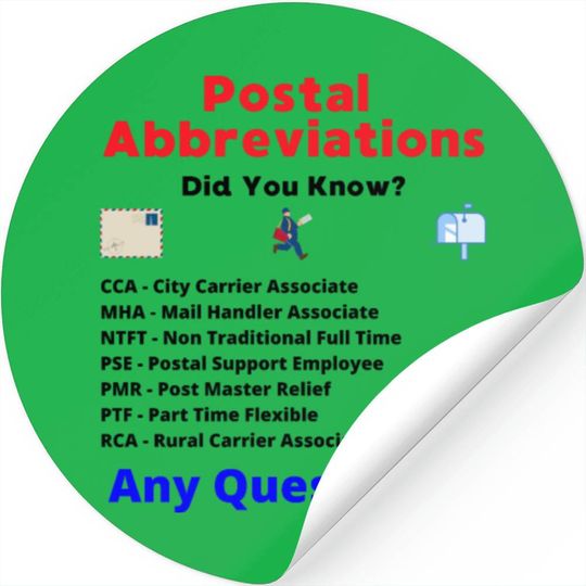 Postal Abbreviations Positions Any Questions? Blac