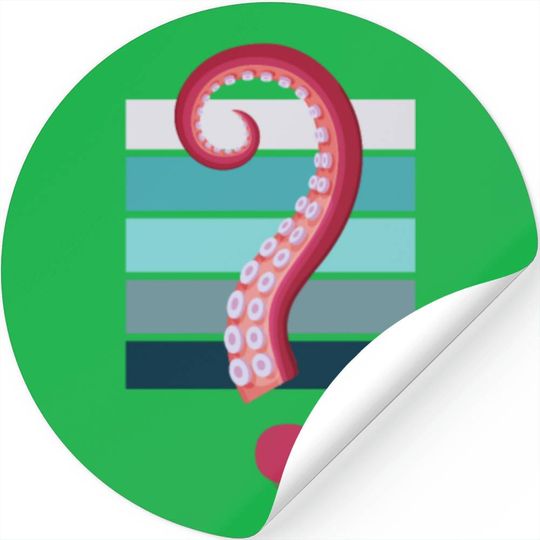 Octopus Question Mark Retro Pet Accessory