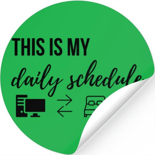 Daily Schedule Stickers